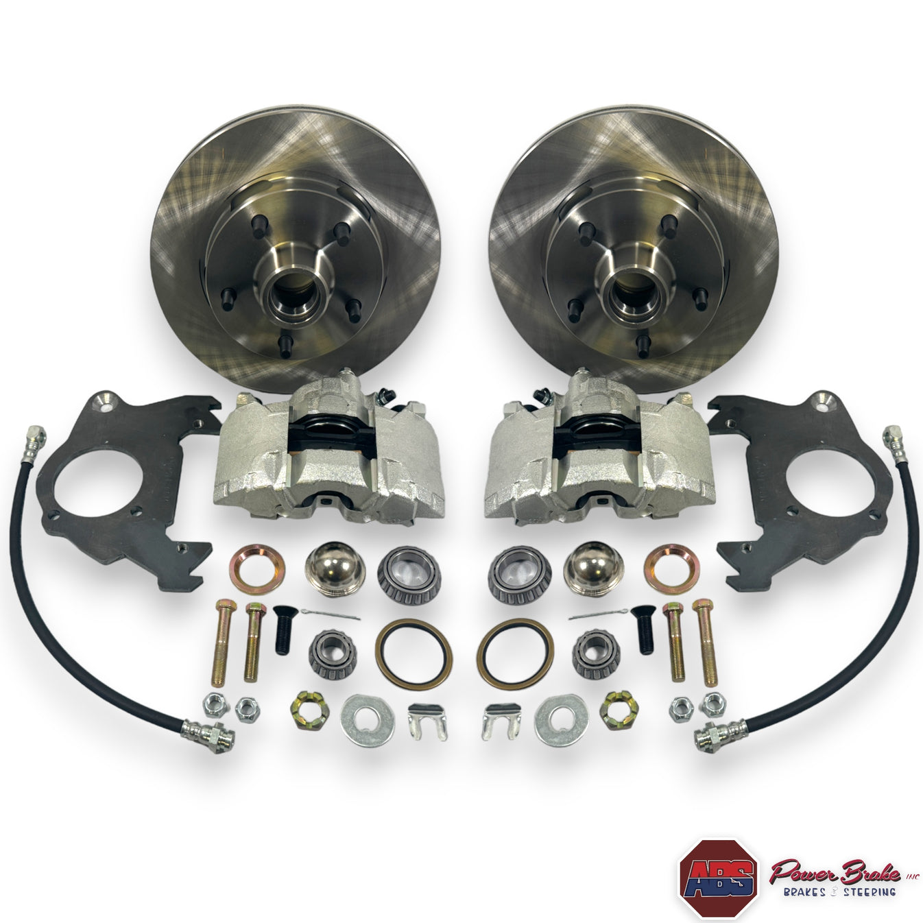 #11-6635 1960-64 Chevrolet Corvair 5 Lug Front Disc Brake Kit – ABS ...