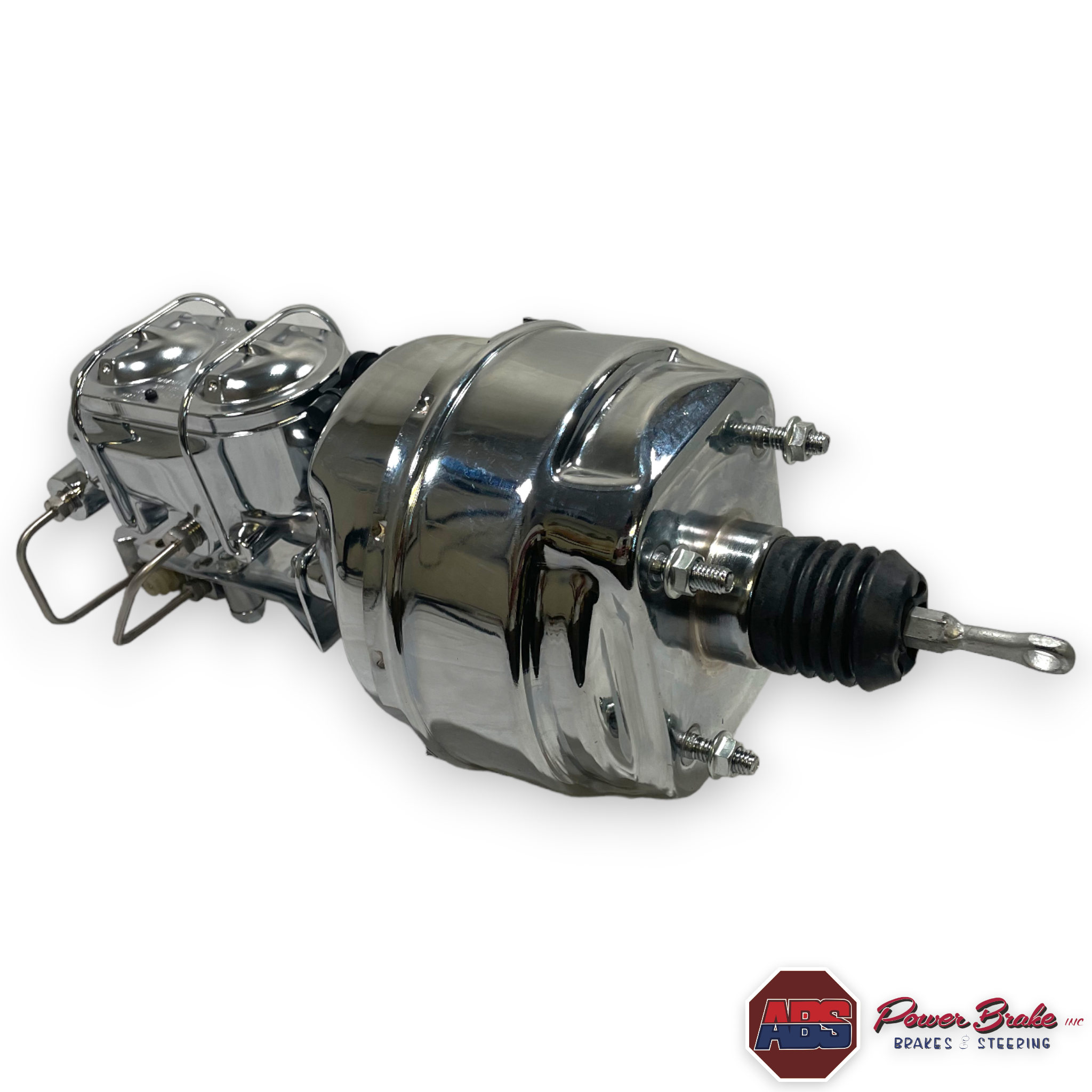 #7888C 1978-88 G Body Chrome 8" Dual Diaphragm Brake Booster Combo ...