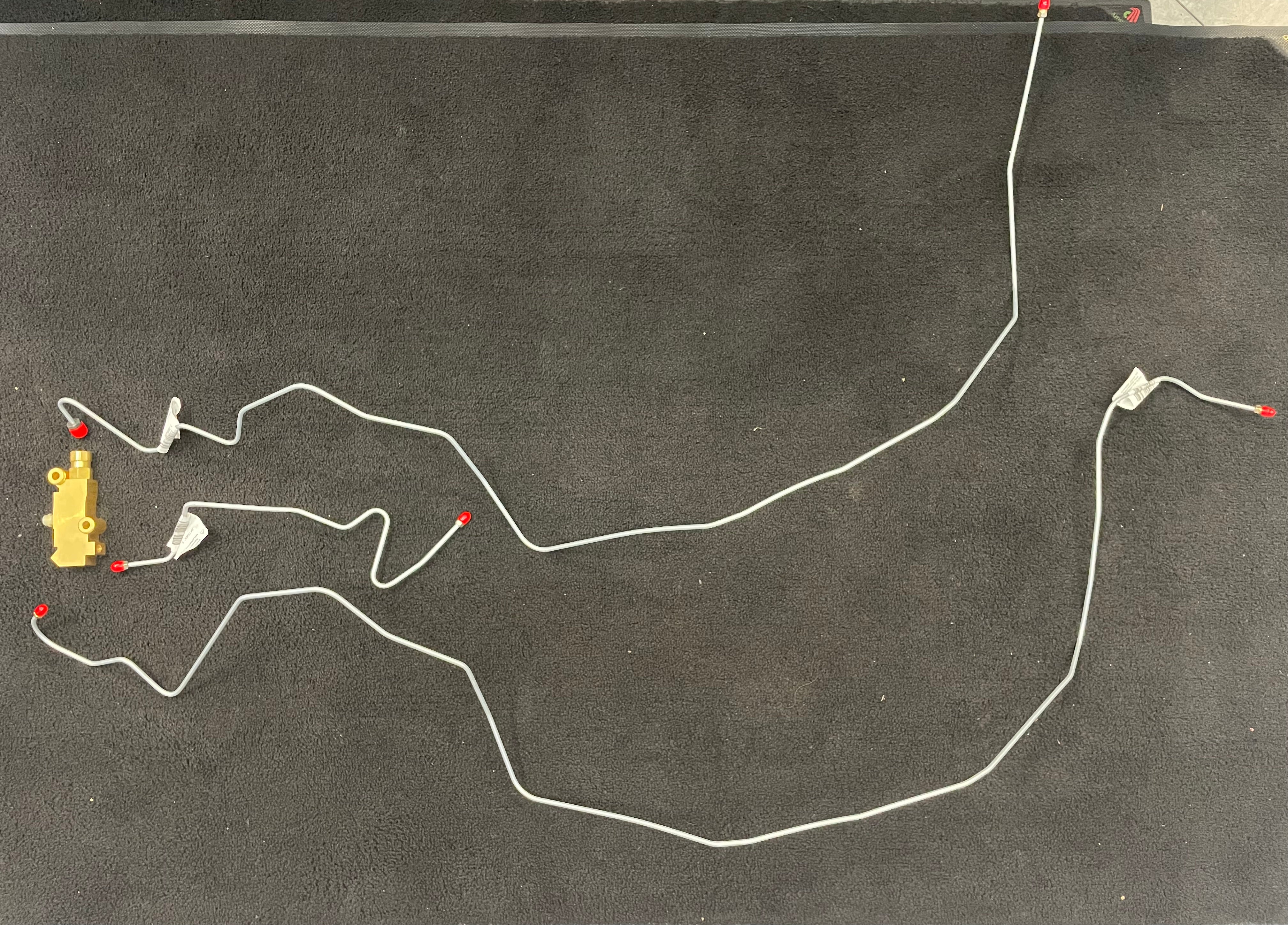 #8760 1958-64 Chevrolet Impala Front Brake Line Kit – ABS Power Brake