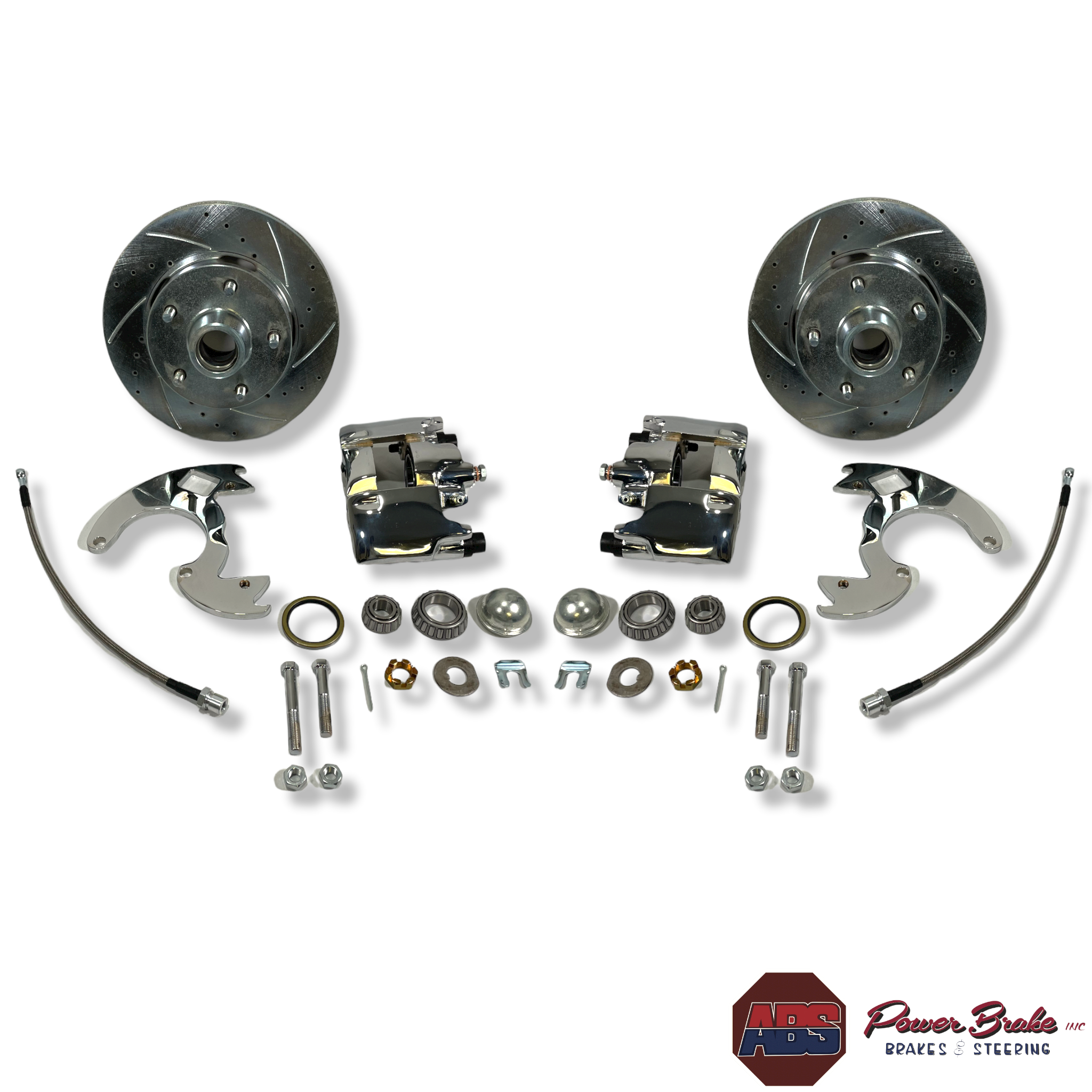 #345C 1967-69 Chevrolet Camaro Front Disc Brake Kit – ABS Power Brake