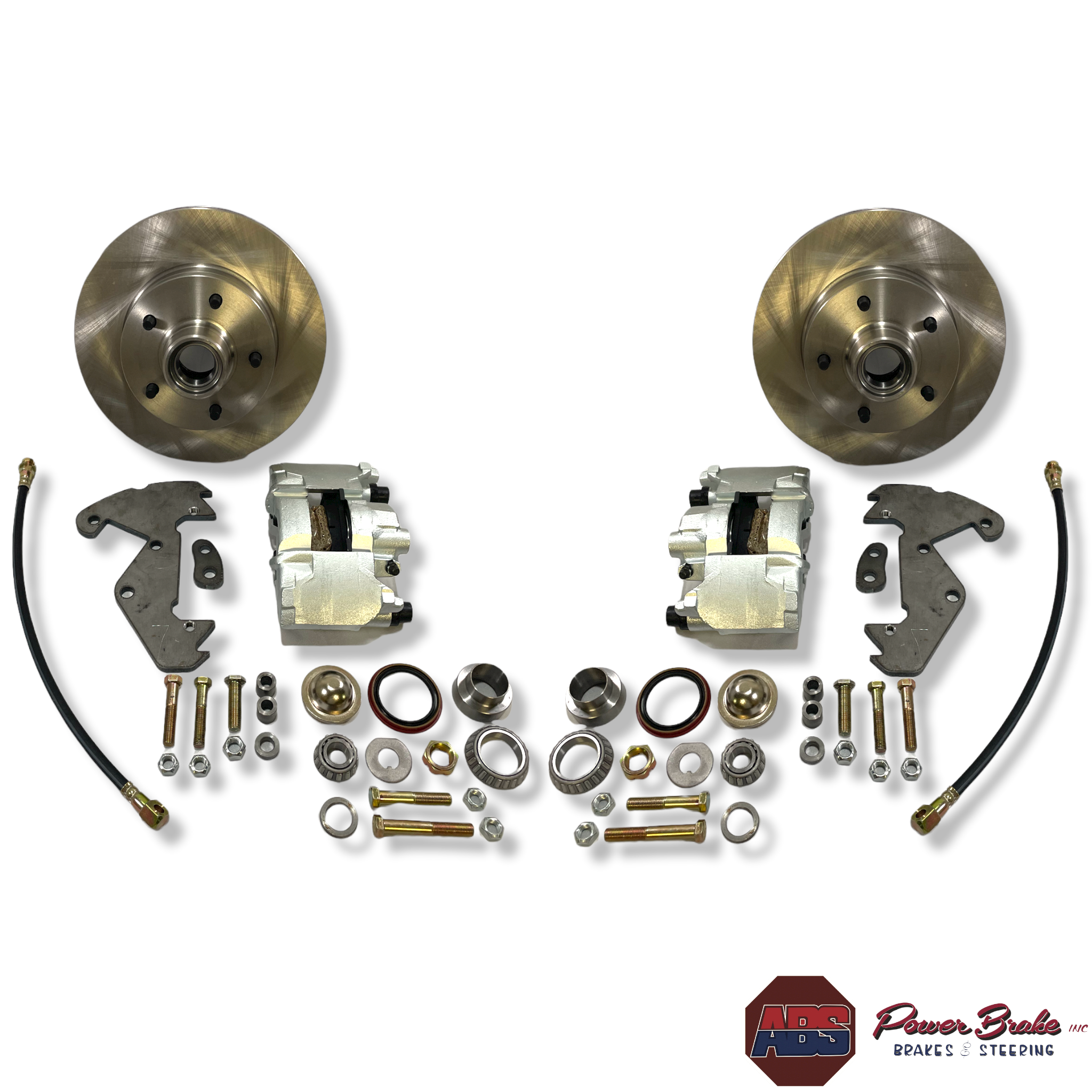 #406 1949-54 Chevrolet Car 5 Lug Front Disc Brake Kit – ABS Power Brake